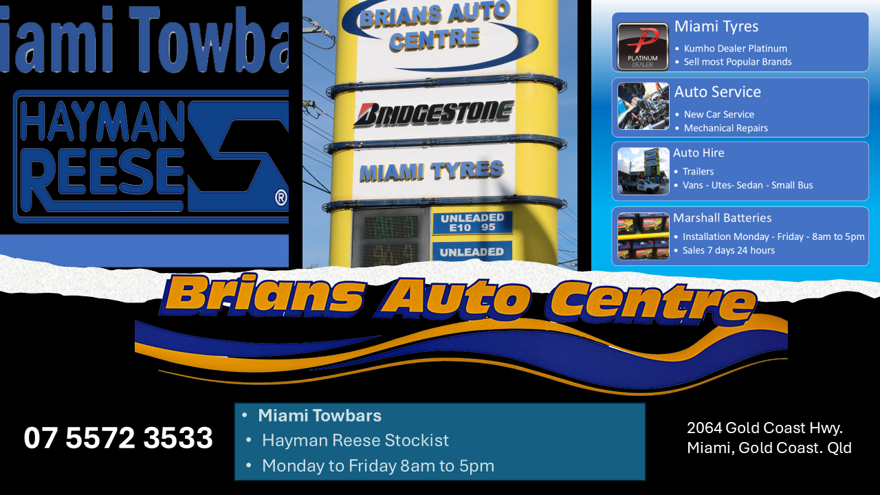 Brian's Auto Centre - Since 1979 - Miami, Gold Coast Qld.Brian's Auto ...